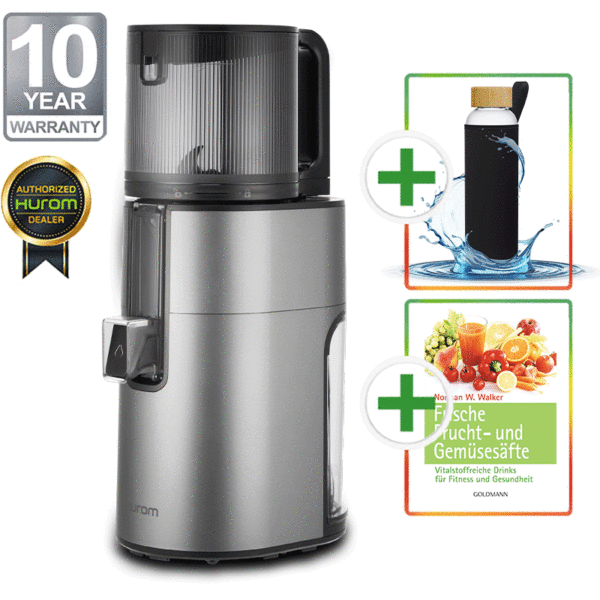 Hurom H400 Entsafter Neues Modell 2024 - Slowjuice.de